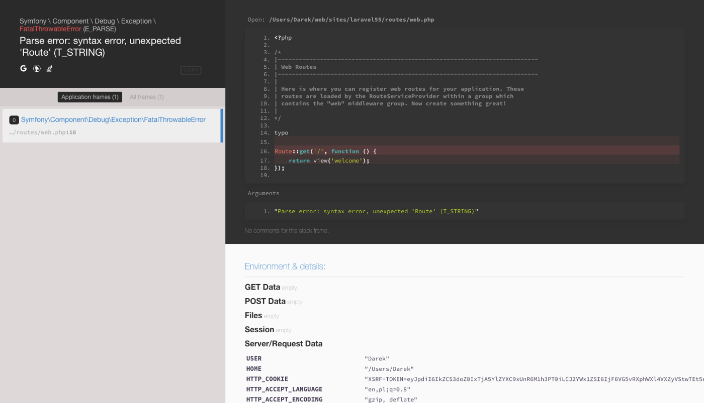 Laravel Exception Xử Lí Ngoại Lệ Phần 1 