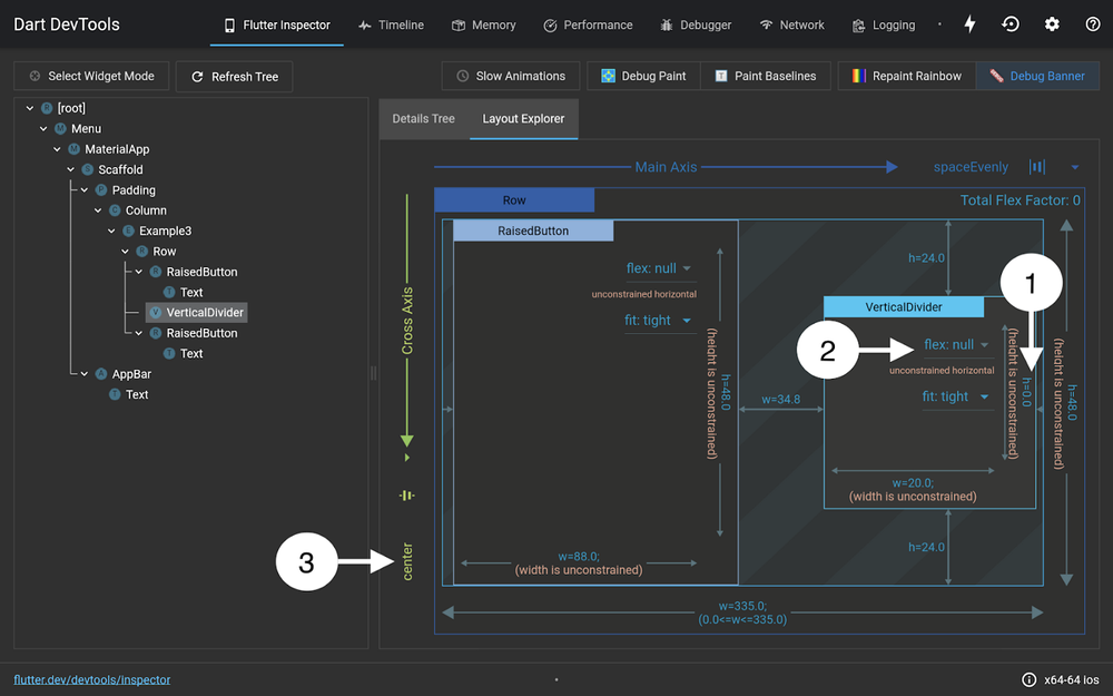 Flutter Inspector - Công cụ Mạnh Mẽ Trực Quan Hóa và Khám Phá Widget ...
